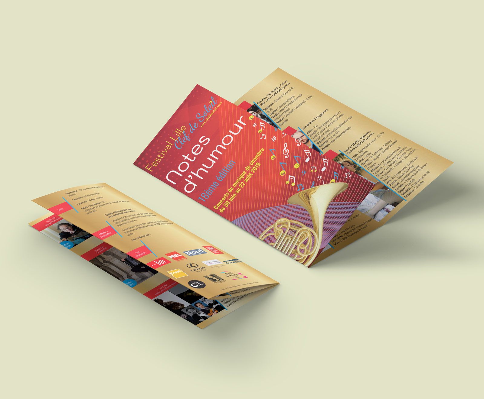 Format dépliant 3 volets | Graphiste freelance | CDigitale